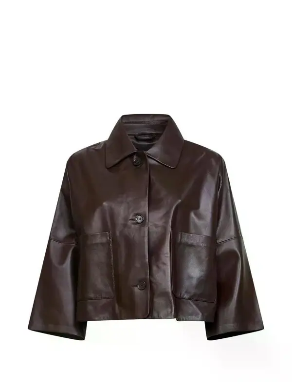ARMA Leather Jacket With Pockets