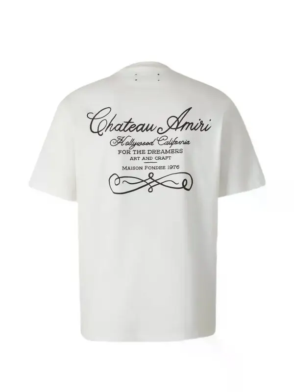 Amiri Chateau Script T-shirt