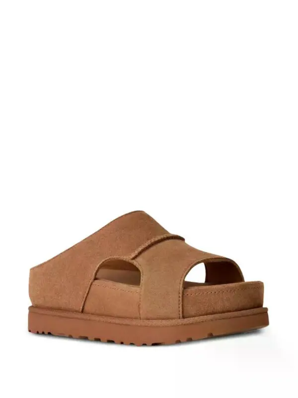 UGG Goldenstar Platform Sandals - Neutrals