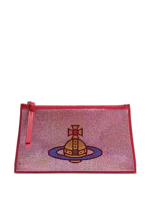 VIVIENNE WESTWOOD Leather Clutch Bag