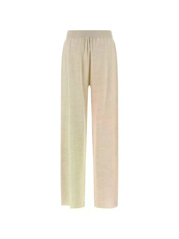 Fabiana Filippi Lamé-thread Trousers - Neutrals