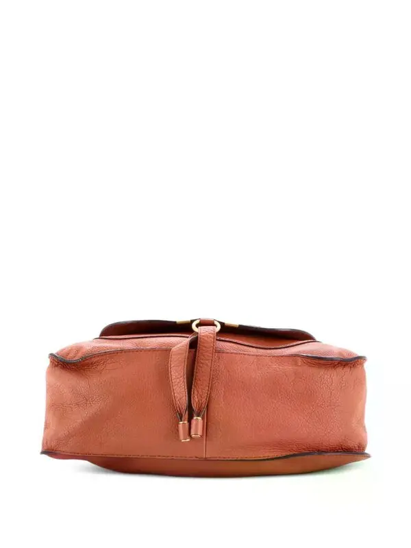 Chloé Marcie Small Leather Satchel - Brown
