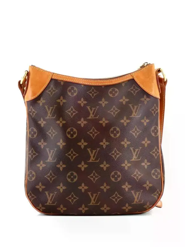 LOUIS VUITTON Odeon Pm Monogram Canvas Crossbody Bag - Brown