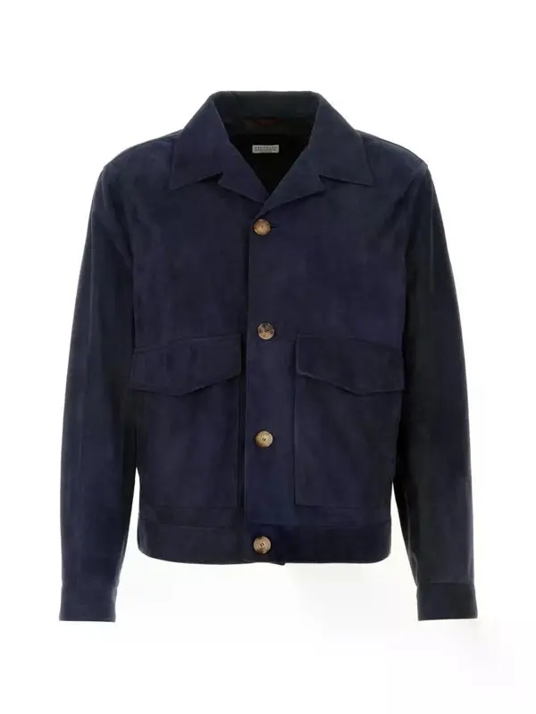 Brunello Cucinelli Suede Jacket