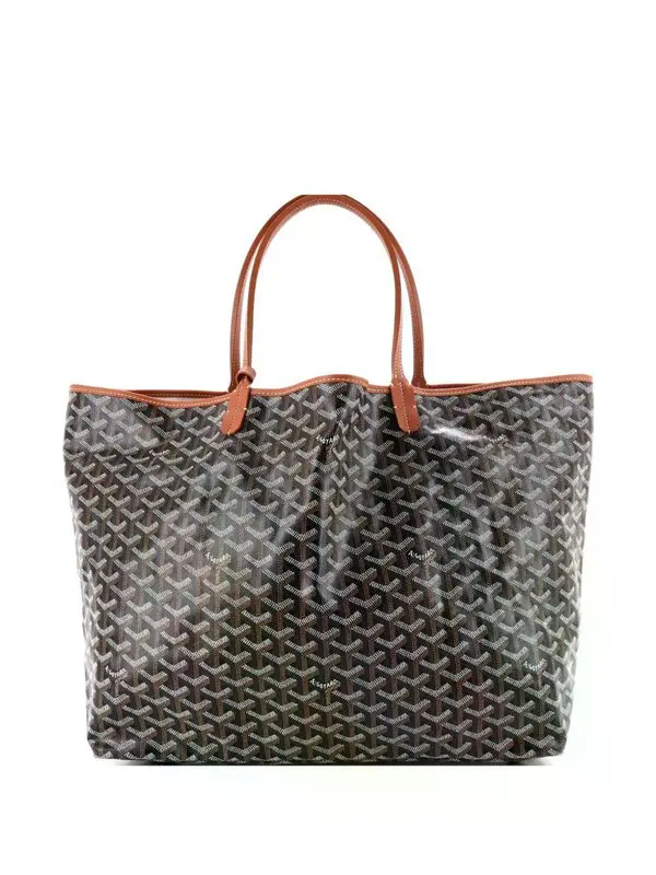 Goyard Saint Louis Coated Canvas Gm Tote Bag - Brown