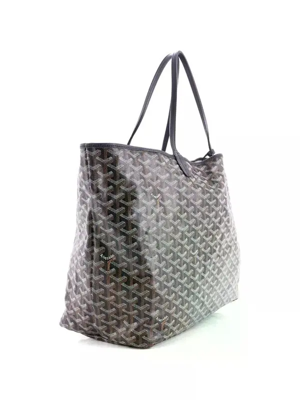 Goyard Saint Louis Coated Canvas Gm Tote Bag - Black