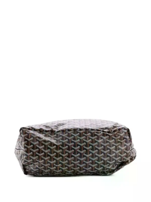 Goyard Saint Louis Coated Canvas Pm Tote Bag - Black