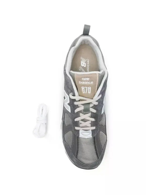 NEW BALANCE 878 Paneled Sneakers - Grey