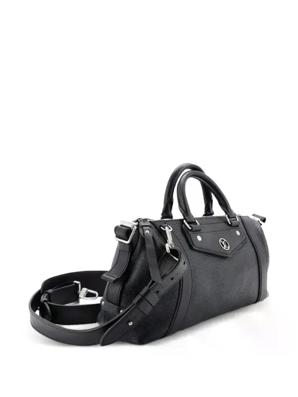 LOUIS VUITTON Biker Satchel Pm Leather Bag - Black