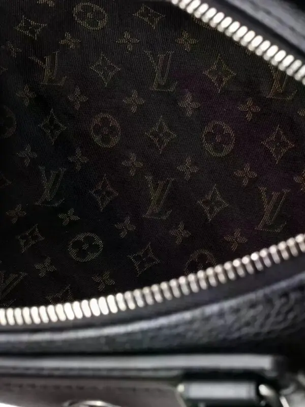 LOUIS VUITTON Biker Satchel Pm Leather Bag - Black