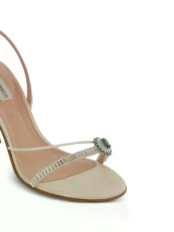 Alberta Ferretti Embellished-strap Stiletto Sandals