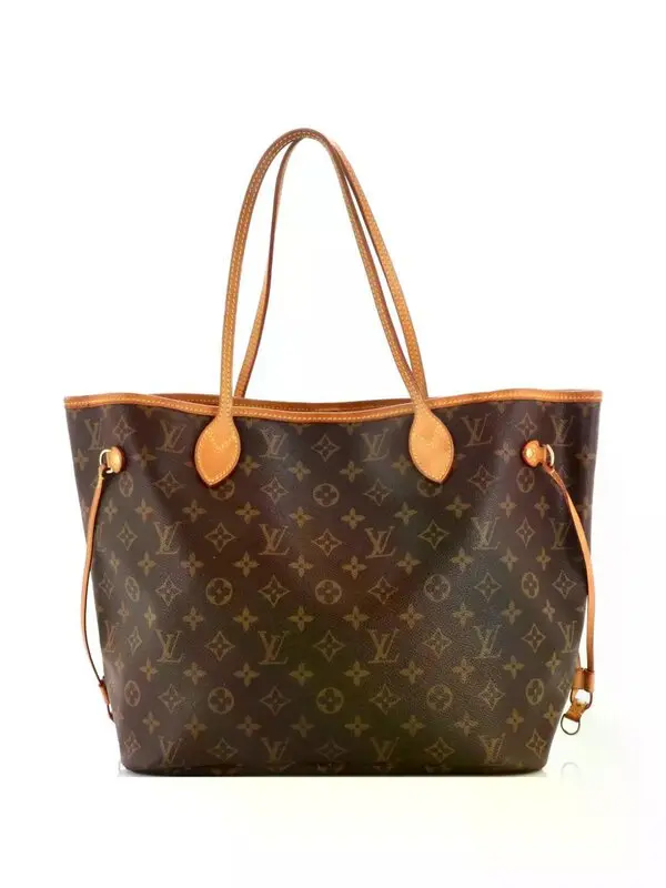 LOUIS VUITTON Neverfull Monogram Canvas Mm Tote Bag - Brown