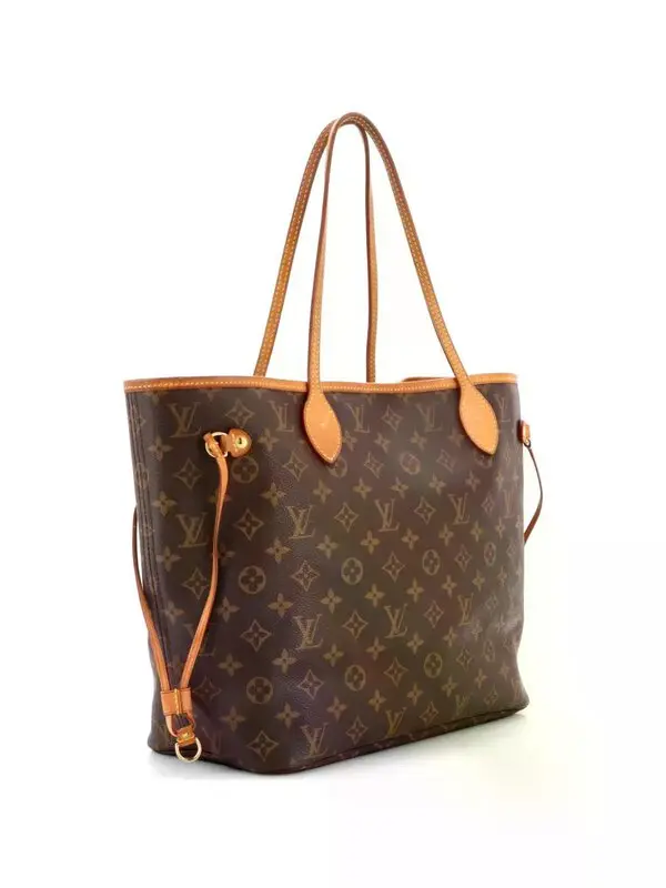 LOUIS VUITTON Neverfull Monogram Canvas Mm Tote Bag - Brown