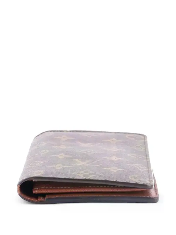 LOUIS VUITTON Brazza Wallet Monogram Canvas Small Wallets