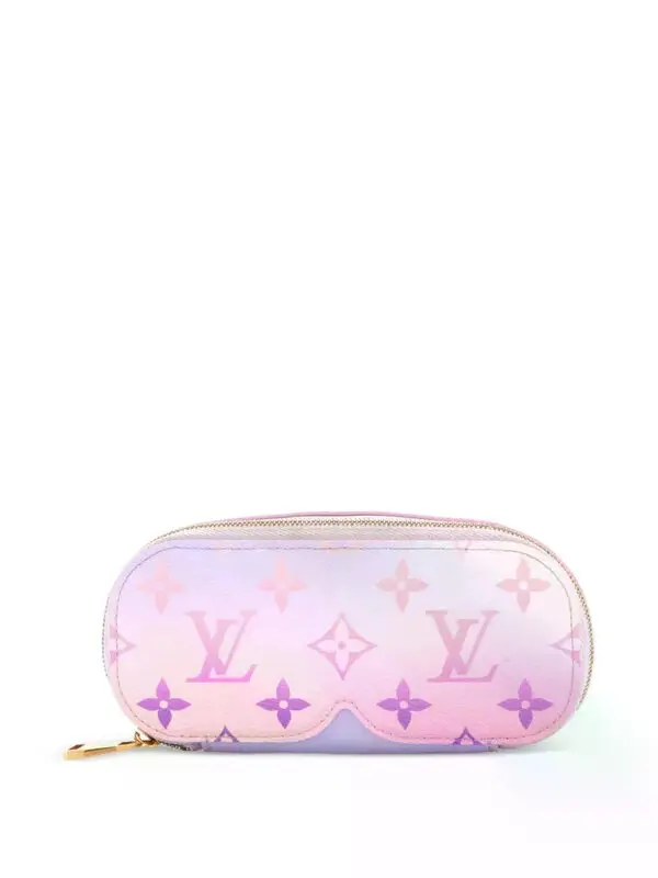 LOUIS VUITTON Glasses Case Spring In The City Monogram Canvas Gm Pouch - Pink