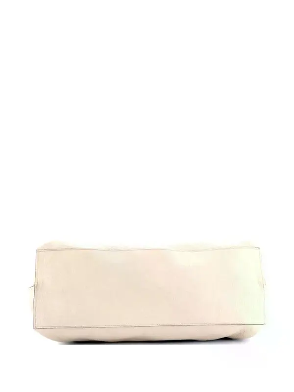 Gucci Bamboo Daily Top Handle Large Satchel - Neutrals