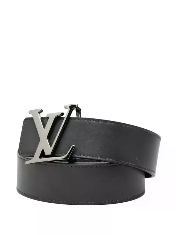 LOUIS VUITTON 2017 Initiales Leather Belt