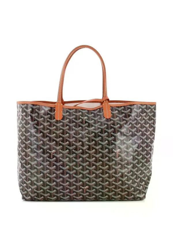 Goyard Saint Louis Coated Canvas Pm Tote Bag - Black