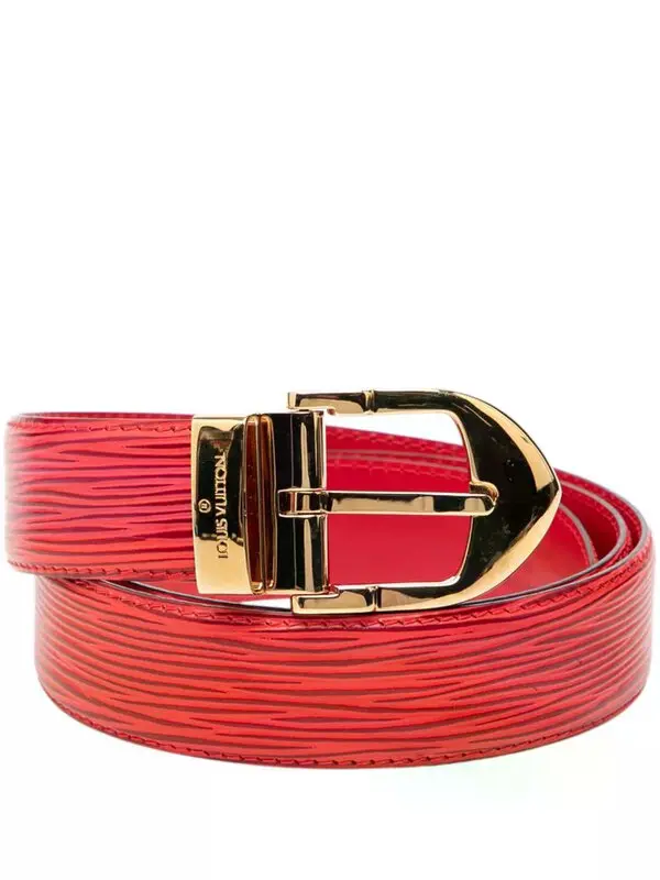 LOUIS VUITTON 1993 Epi Ceinture Belt - Red