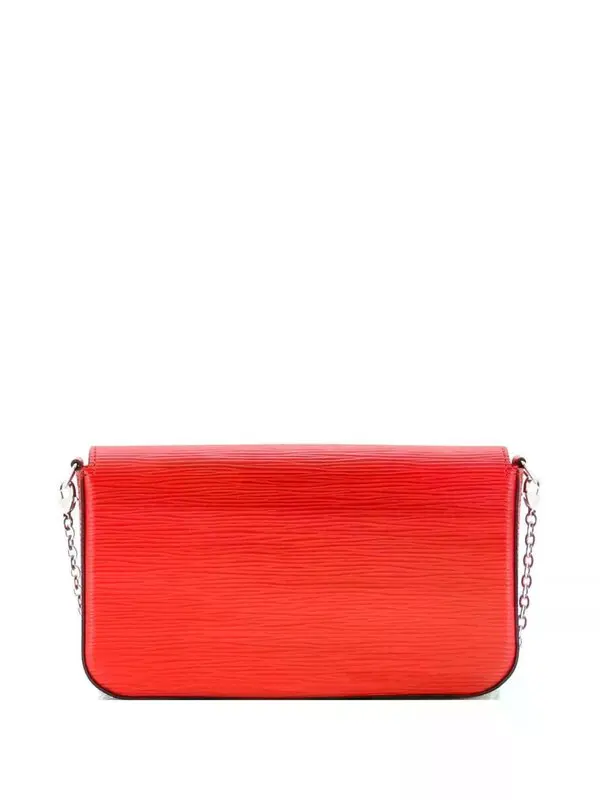 LOUIS VUITTON Felicie Pochette Epi Leather Crossbody Bag - Red