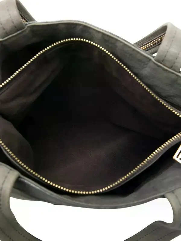 Fendi 2010-2026 Nubuck Ff Chains Tote Bag