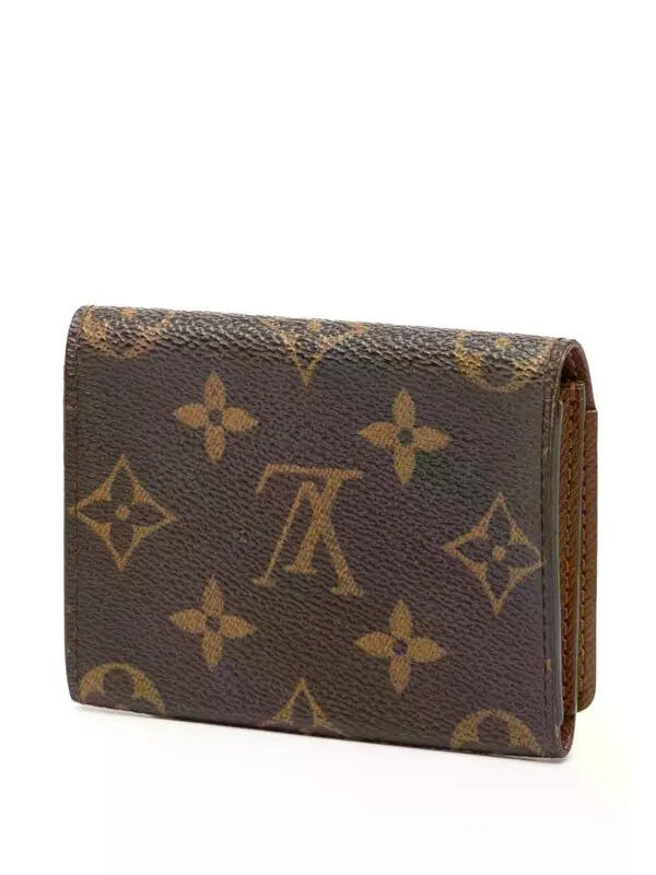 LOUIS VUITTON 2005 Monogram Envelope Carte De Visite Card Holder