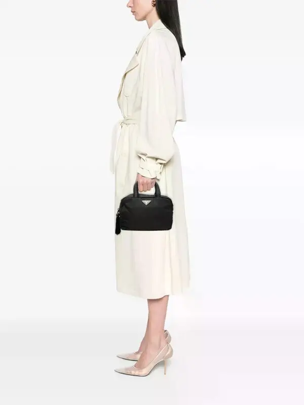 Prada Tessuto Tassel Handbag