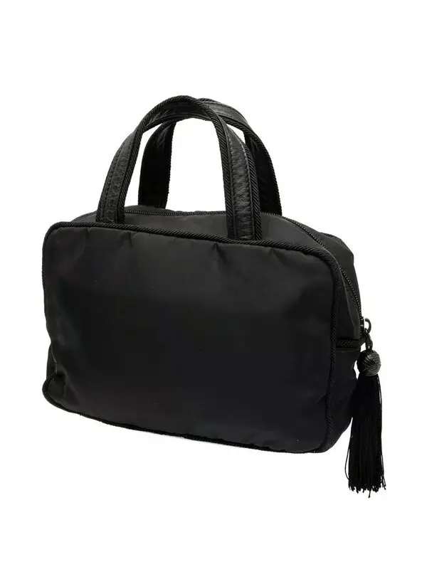 Prada Tessuto Tassel Handbag