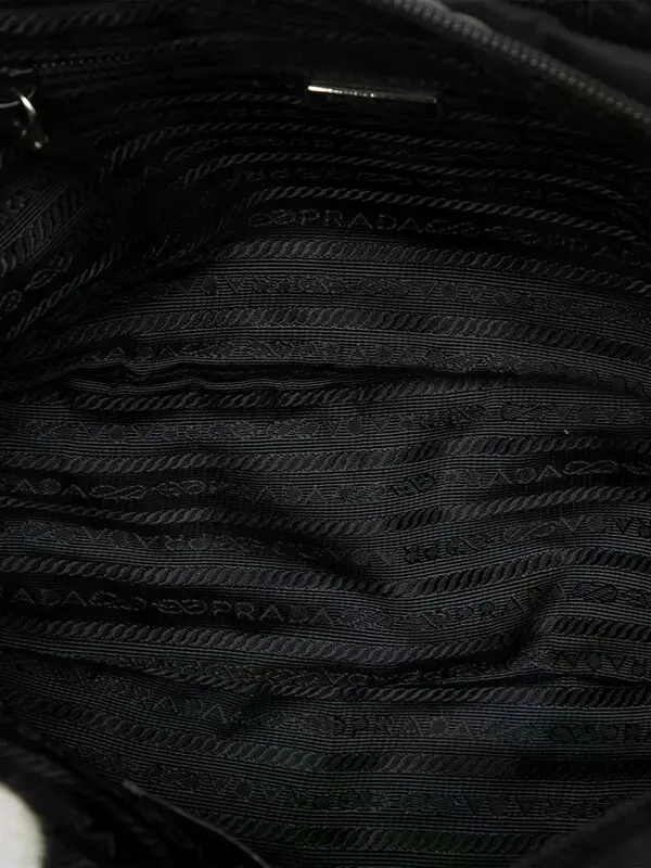 Prada Tessuto Tassel Handbag
