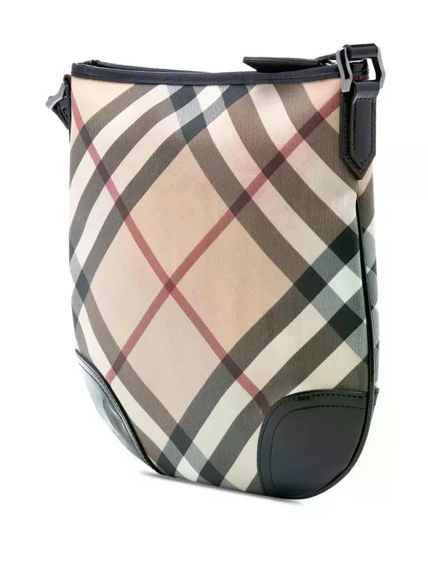 Burberry Supernova Check Coated Canvas Dryden Crossbody Bag