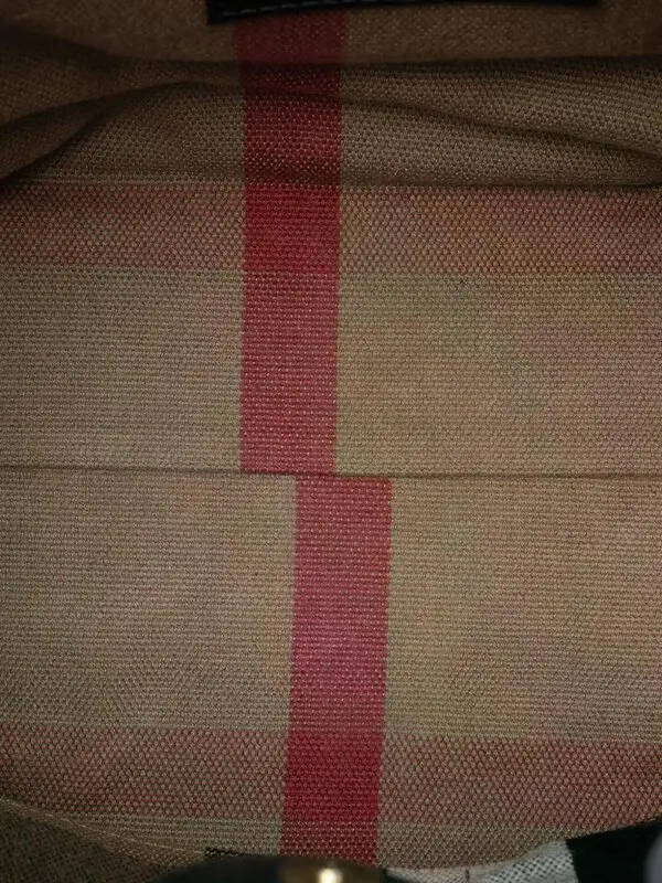 Burberry 2000-2017 Small Leather And House Check Canvas Maidstone Satchel
