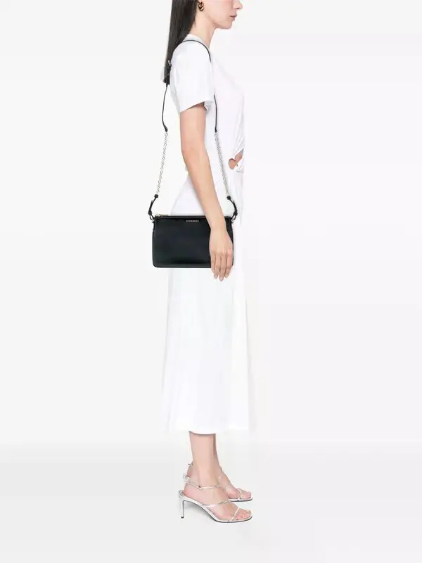 Burberry 2000-2017 Grained Leather Peyton Crossbody Bag