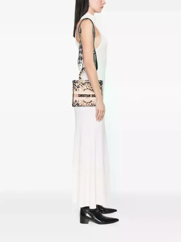 Dior 2020 Medium Lady D-lite Satchel - Pink