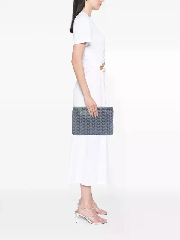 Goyard 2010-2020 Ine Senat Mm Clutch Bag - Grey