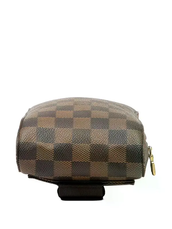 LOUIS VUITTON 2007 Damier Ebene Geronimos Crossbody Bag