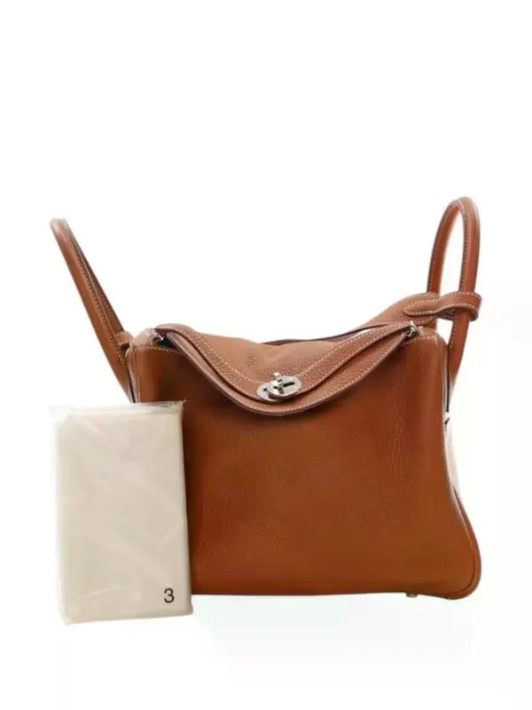 Hermès 2016 Clemence Lindy 26 Satchel - Brown