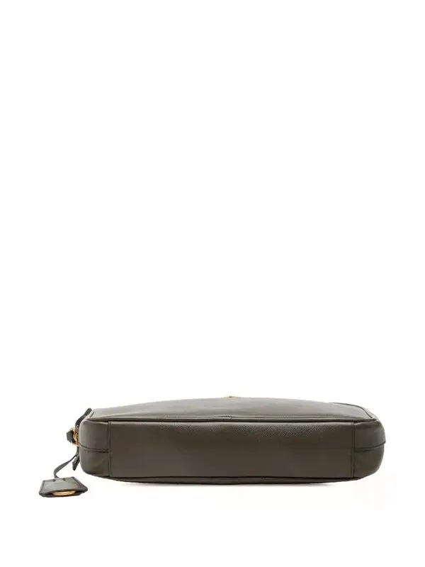 Prada Saffiano East West Shoulder Bag
