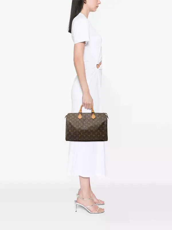 LOUIS VUITTON 2000 Monogram Speedy 35 Boston Bag