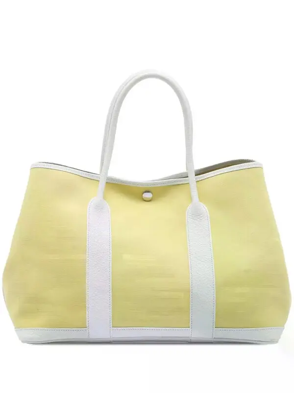 Hermès 2014 Toile And Negonda Garden Party 36 Tote Bag - Yellow