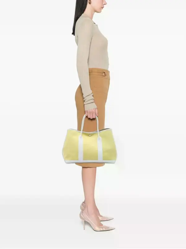 Hermès 2014 Toile And Negonda Garden Party 36 Tote Bag - Yellow