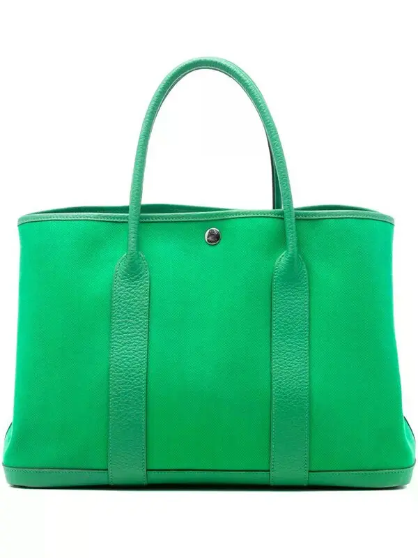 Hermès 2014 Garden Party 36 Tote Bag - Green
