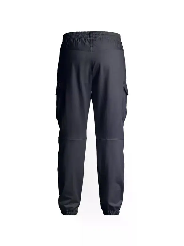 PARAJUMPERS Drawstring-waist Cargo Trousers - Black