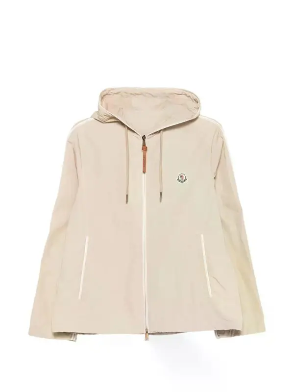 Moncler Sarracenia Hooded Jacket - Neutrals