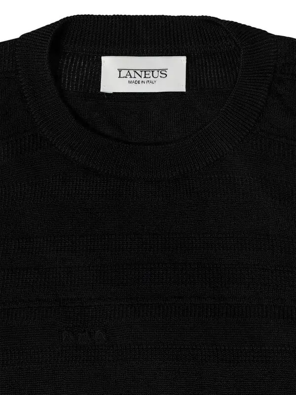 LANEUS Knitted T-shirt