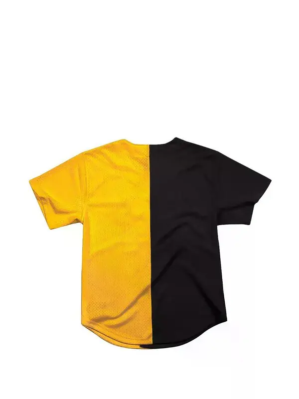 Mitchell & Ness Nfl Pittsburgh Steelers Button Shirt - Black