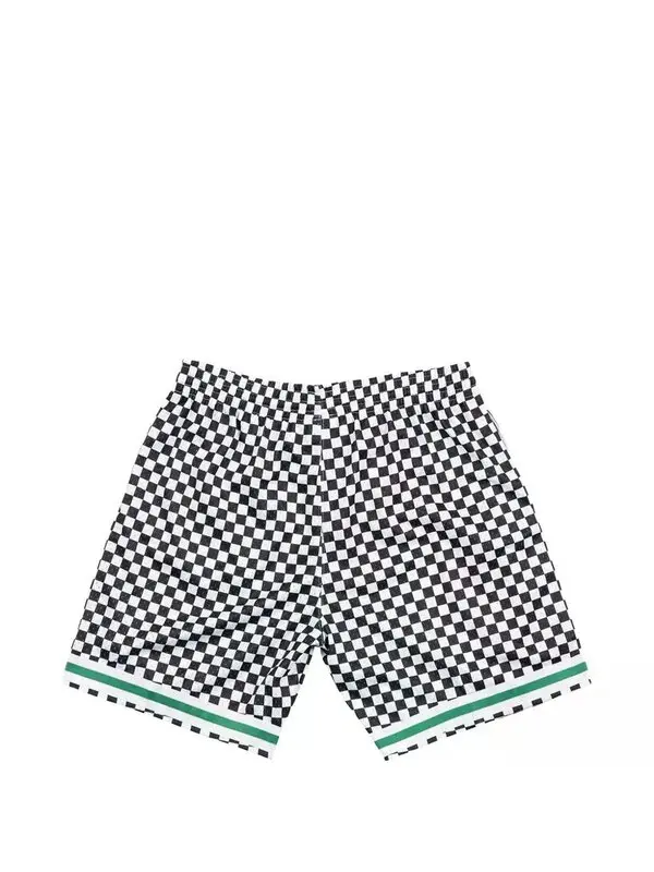 Mitchell & Ness Nba Boston Celtics Checked Shorts