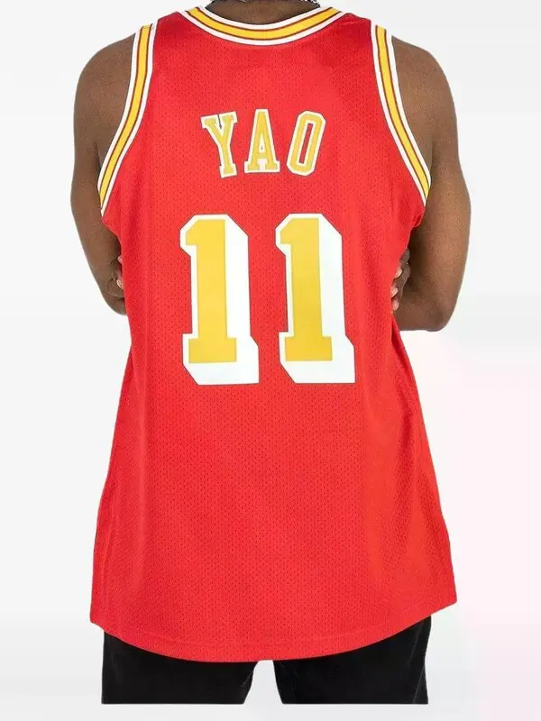Mitchell & Ness Nba Yao Ming 2004 Houston Rockets Authentic Vest - Red