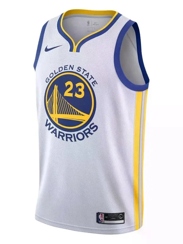 Nike Nba Gs Warriors Association Jersey - White