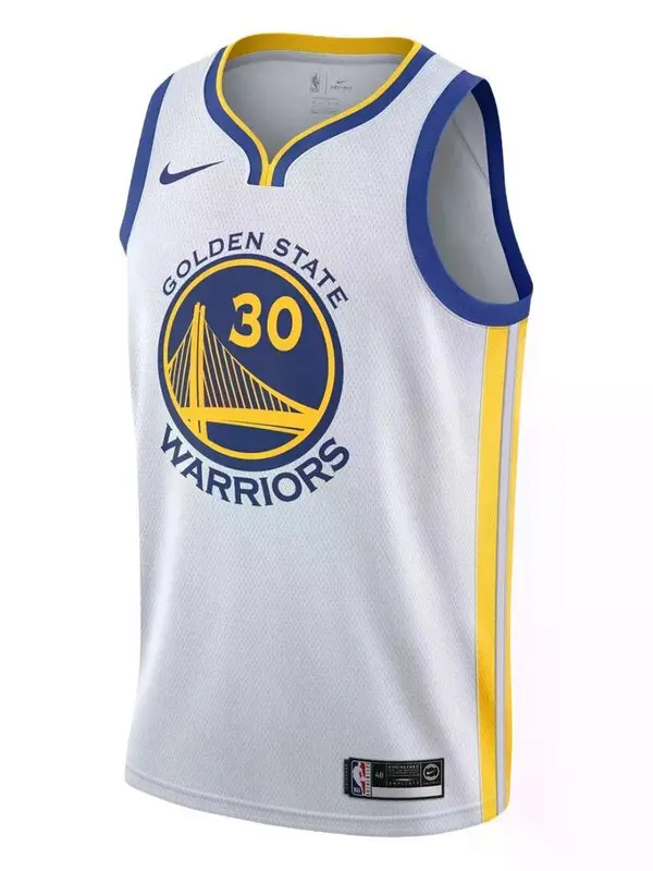 Nike X Nba Golden State Warriors Stephen Curry Jersey - White
