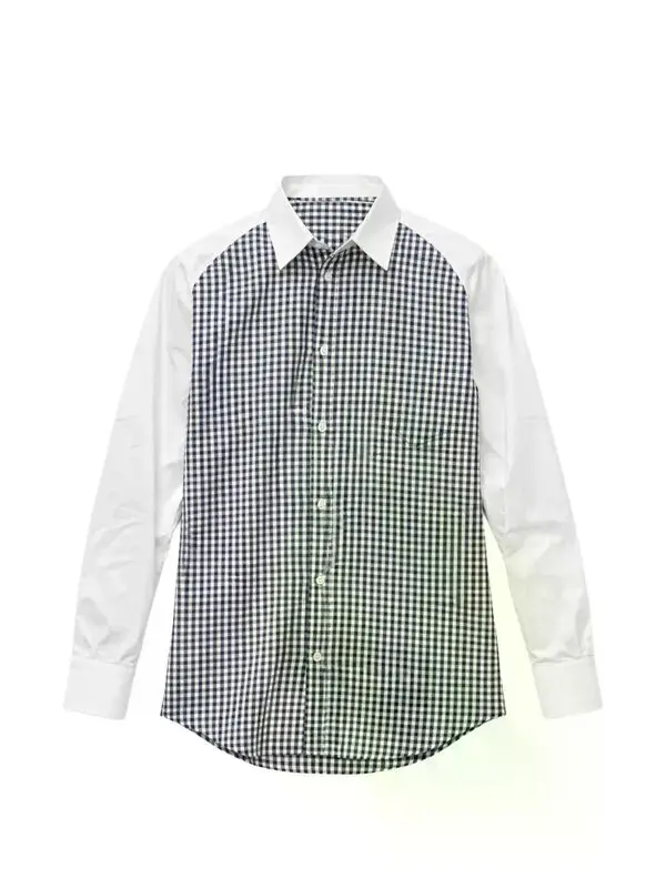 NAMACHEKO Gingham Pattern Shirt